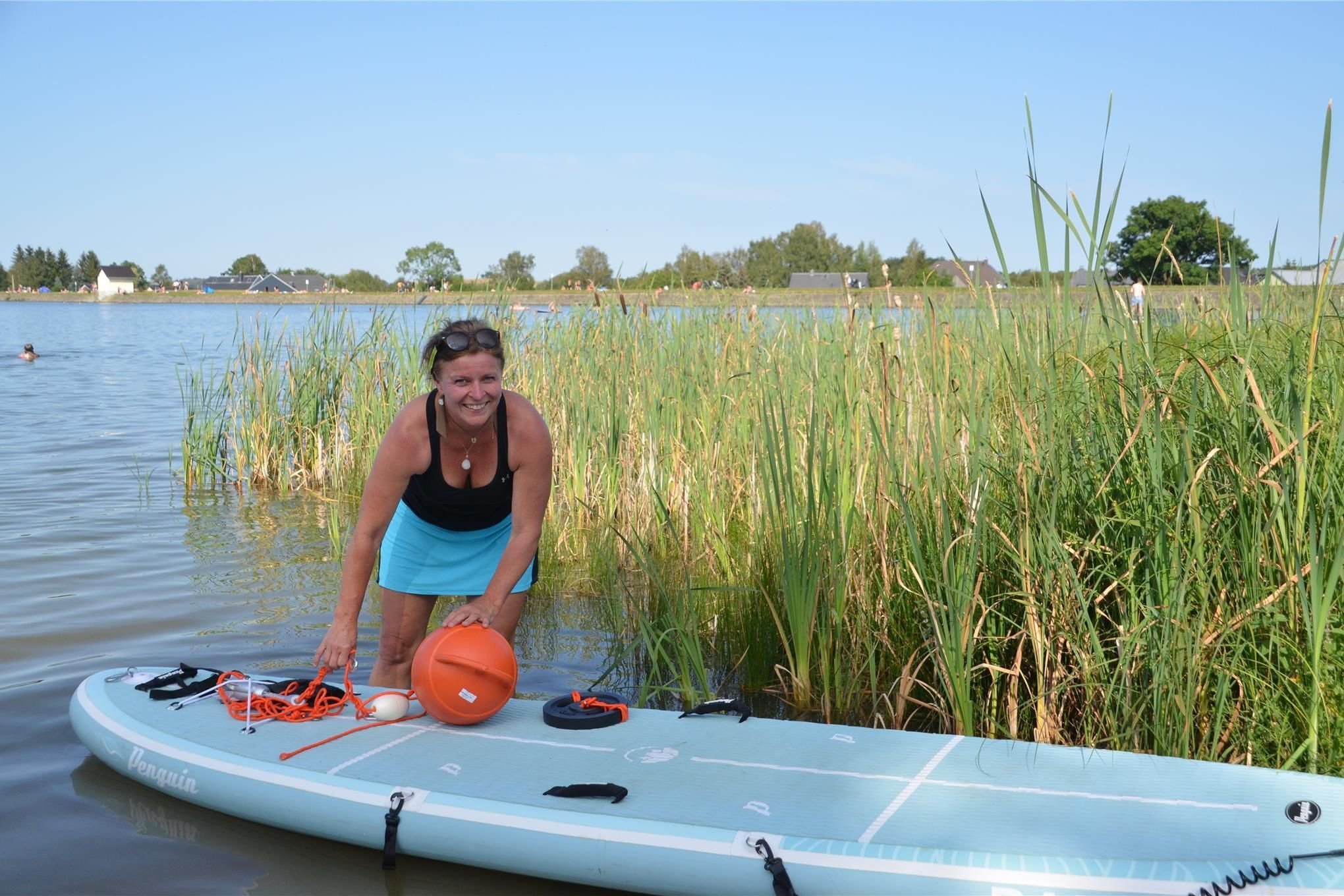 Stand-up-Paddling: Auf diesen Badeseen rund um Freiberg geht es am besten
