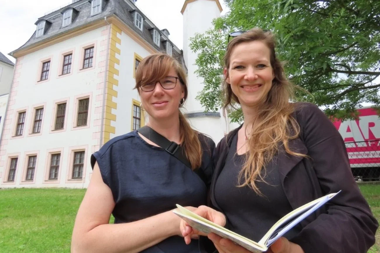 Kika-Dreh in Blankenhain: Lotta Herzog erzählt die Geschichte einer ...