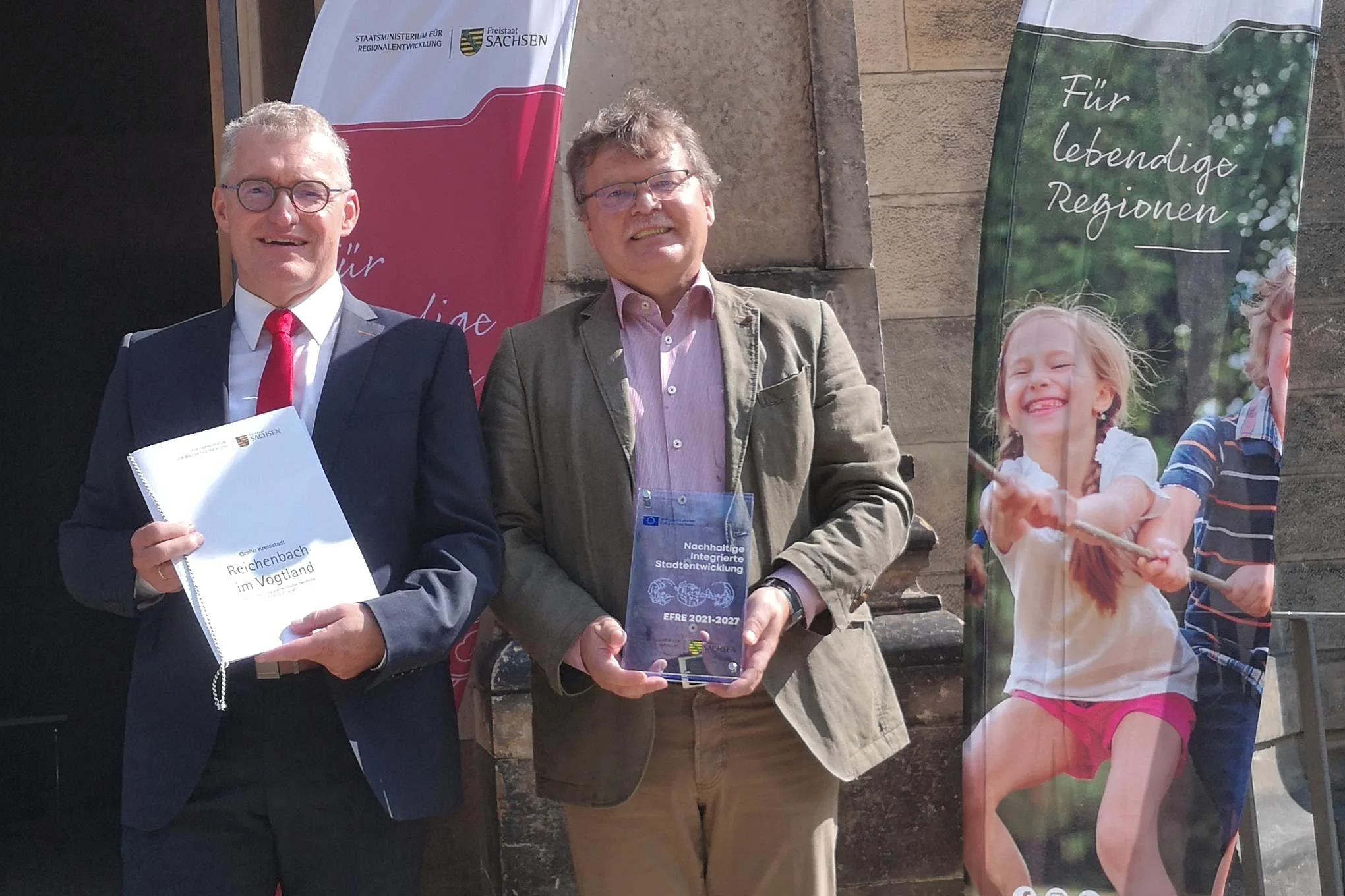 Europa fördert Reichenbacher Stadtmitte mit 5,3 Millionen Euro