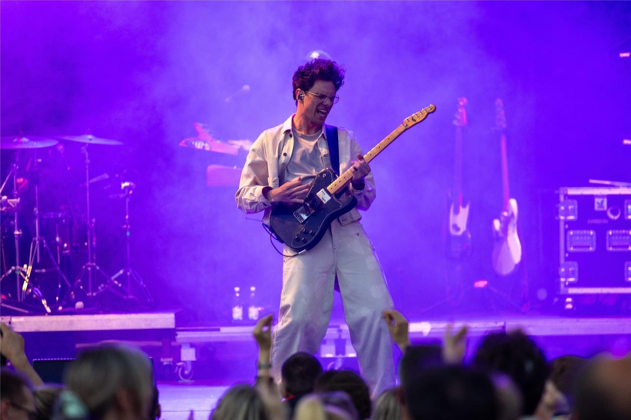 Tim Kamrad in Freiberg: Popstar rockt das Bergstadtfest