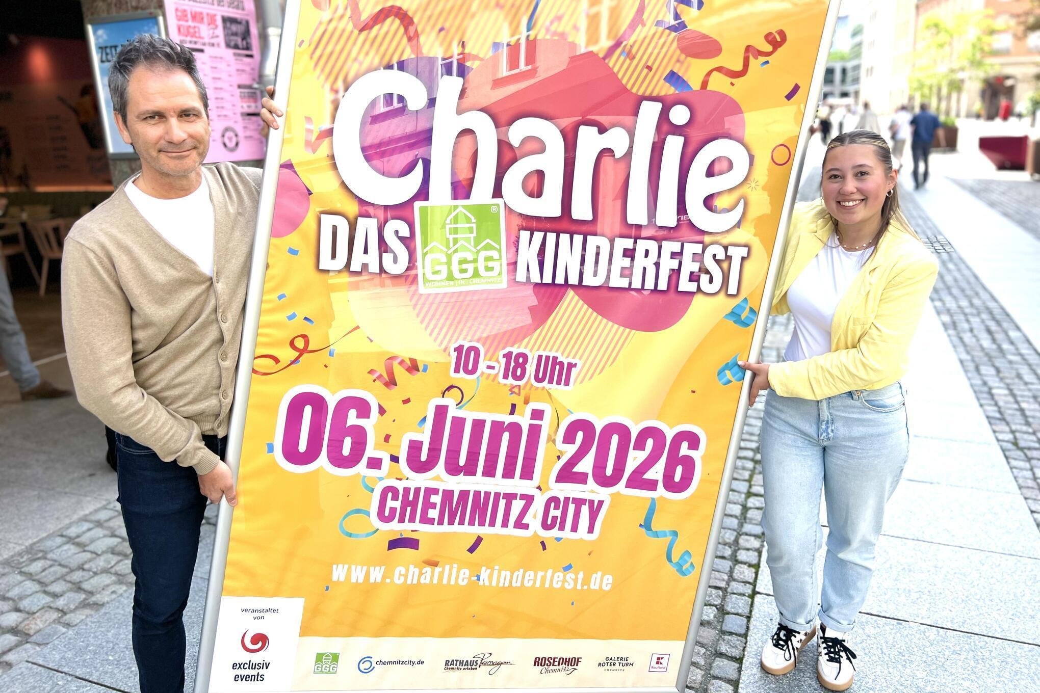 Chemnitz versucht mit Charlie-Kinderfest den Superlativ
