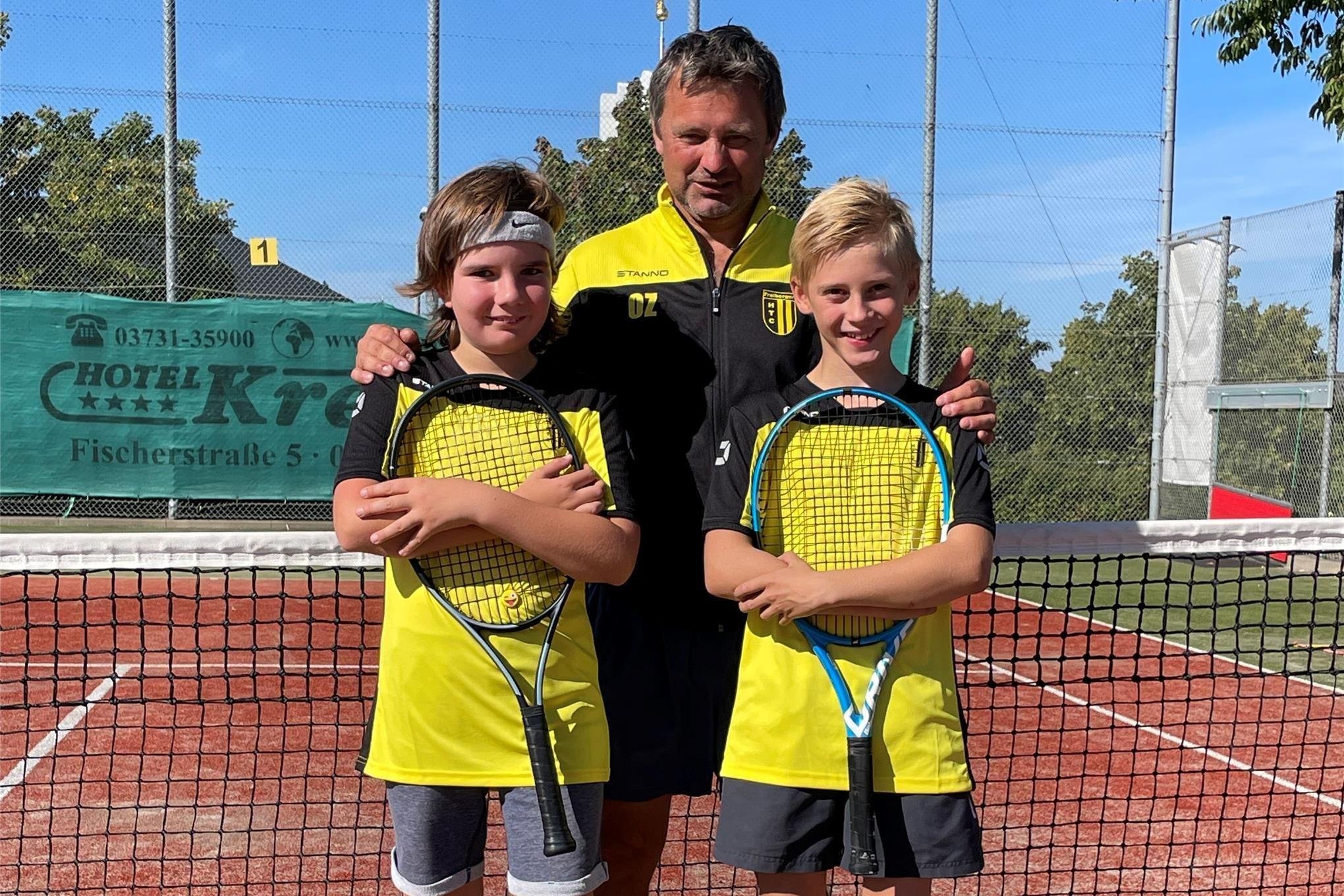 Erfolgreiches Tennis-Duo aus Freiberg vor neuen Herausforderungen