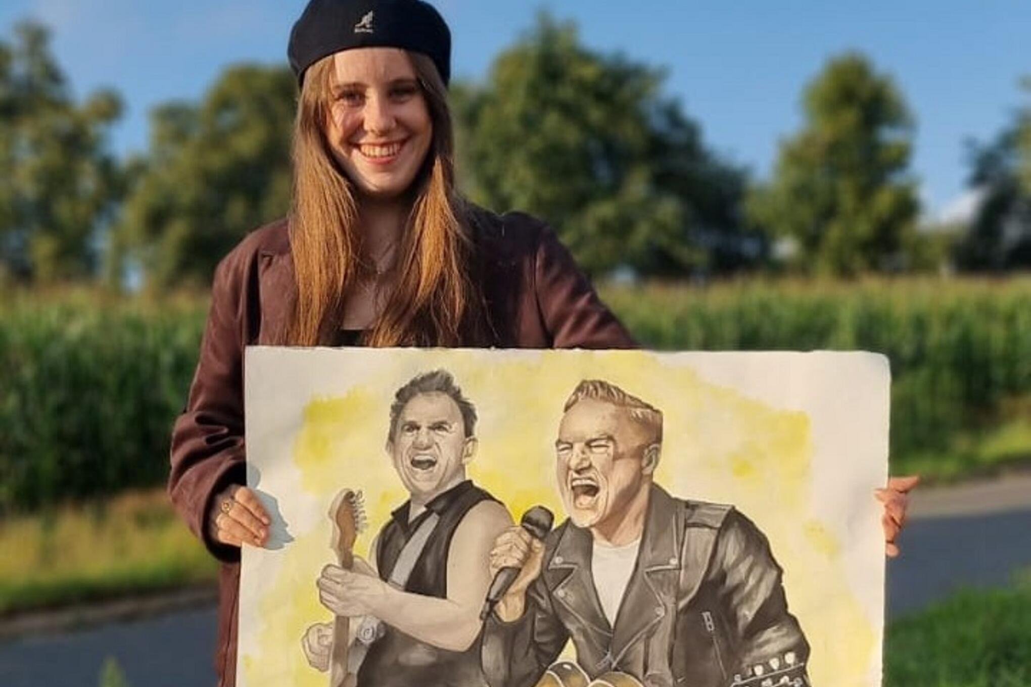 Bryan-Adams-Konzert: Hat das gemalte Bild einer 21-Jährigen den ...