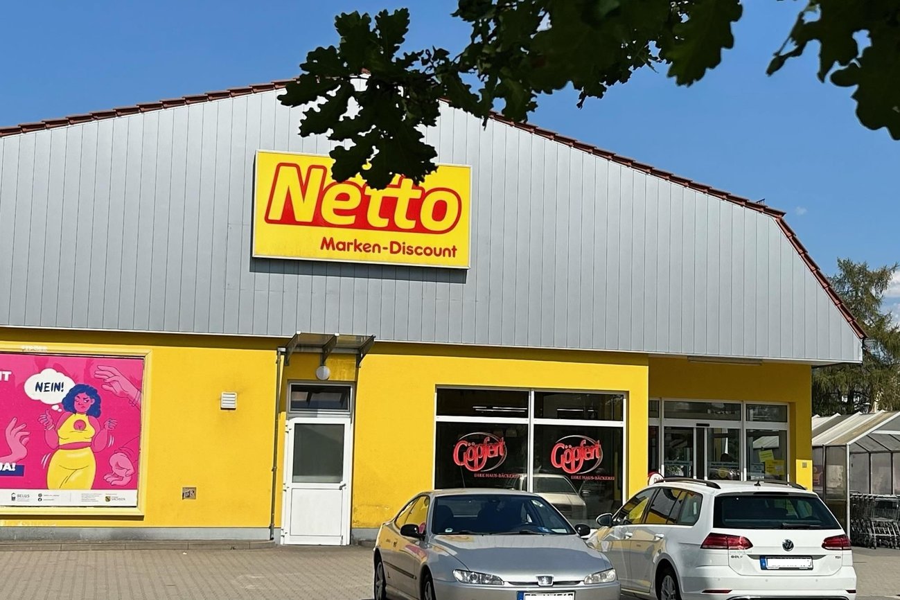 Netto-Markendiscounter in Thum schließt vorübergehend