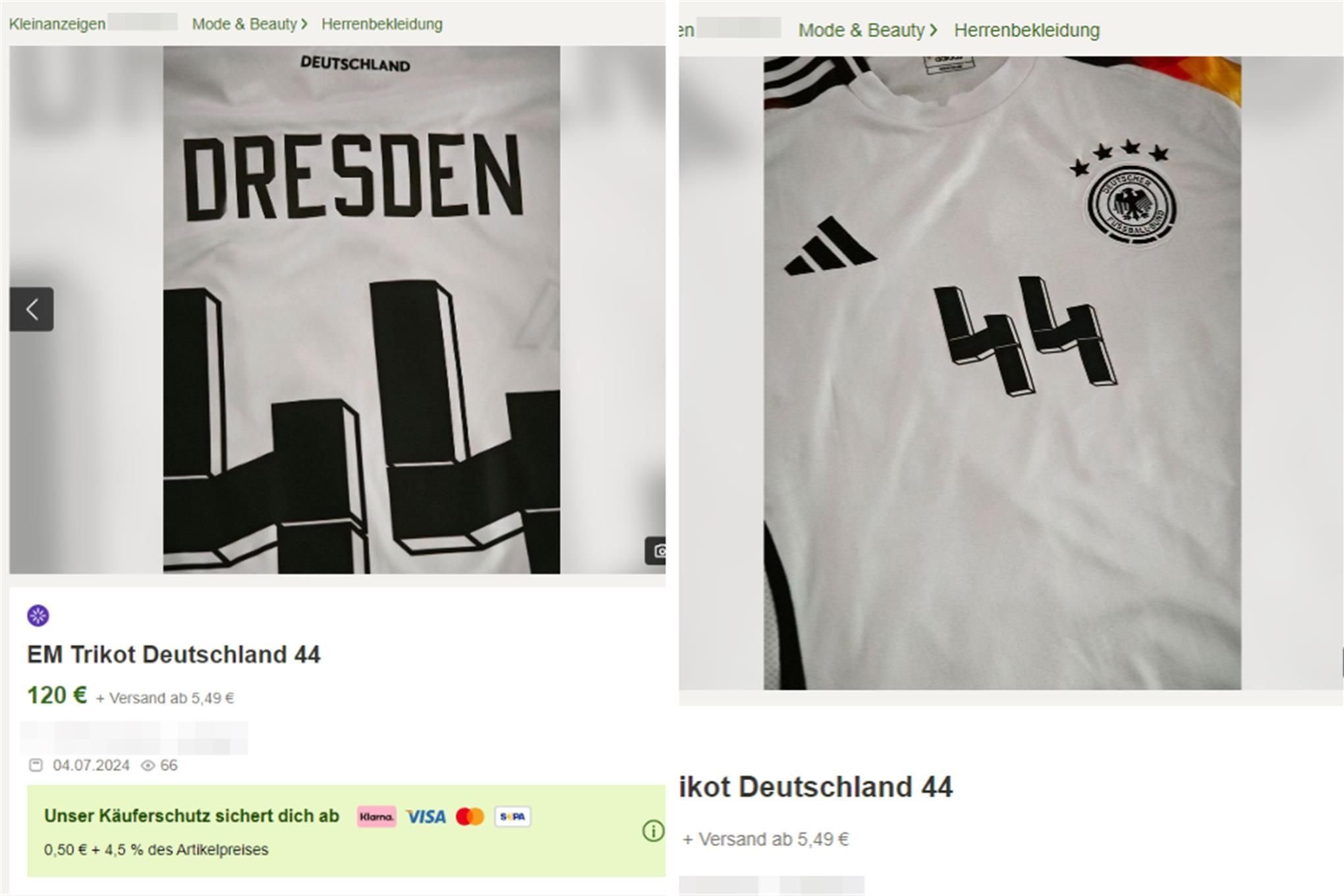Nach Nazi-Debatte um Deutschland-Trikot: Sachse bietet „44er“-Shirt an